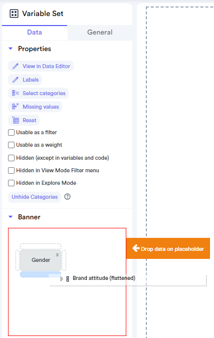 How to Nest a Grid in a Banner – Displayr Help