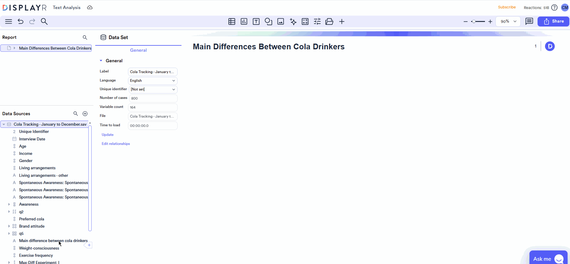 How To Classify Text Data Displayr Help