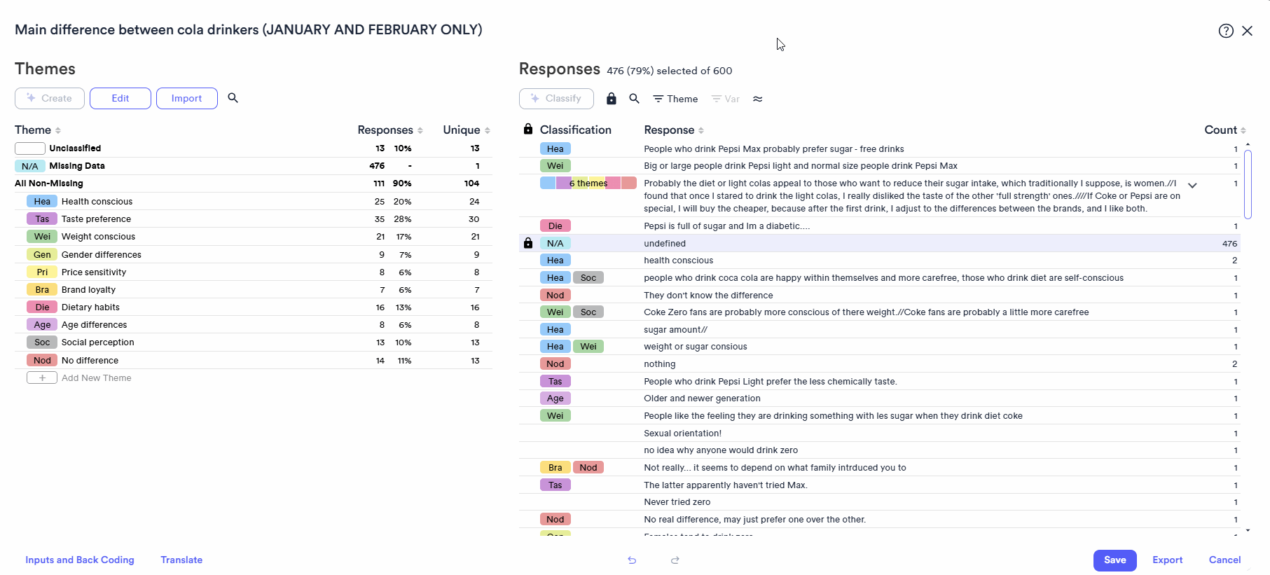 How to Classify Text Data – Displayr Help