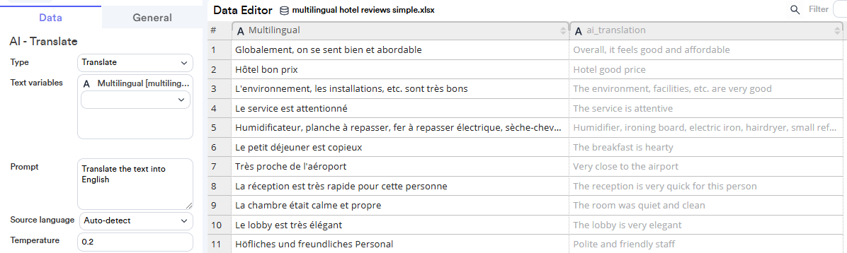 Get Started Using AI in Displayr – Displayr Help