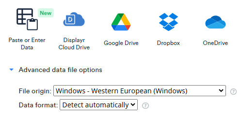 How to Paste or Enter Data – Displayr Help
