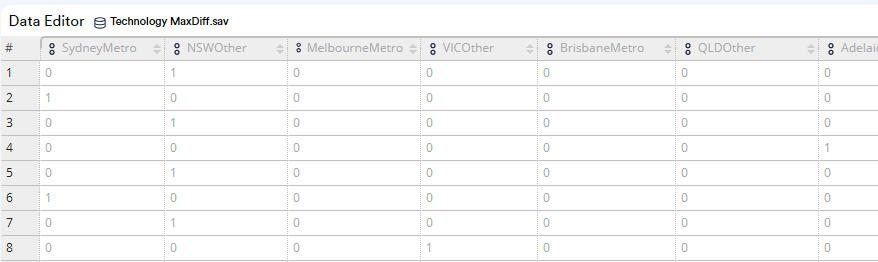 How to Convert Variables with Mutually Exclusive Data to a Single Variable – Displayr Help