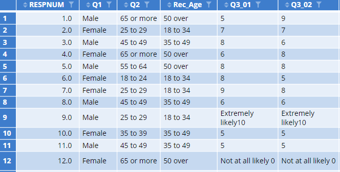 How To Import SPSS Data Sets Using R Displayr Help