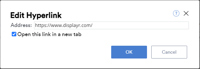 How to Insert a Link into a Displayr Document – Displayr Help
