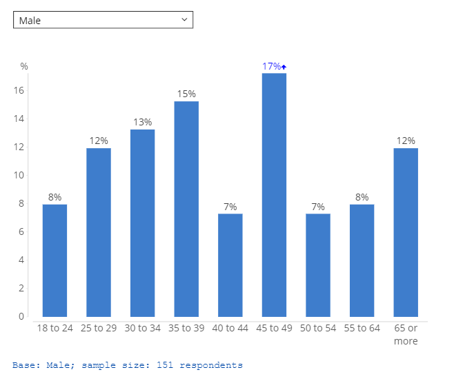 How To Customize The Sample Size Description Widget Using R Code Displayr Help