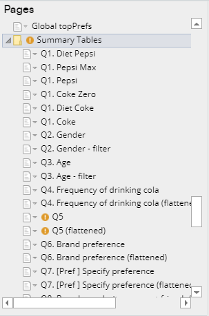 How to Create Summary Tables – Displayr Help