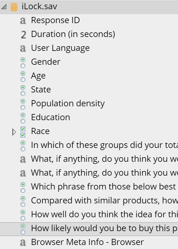 Check Your Data Displayr Help