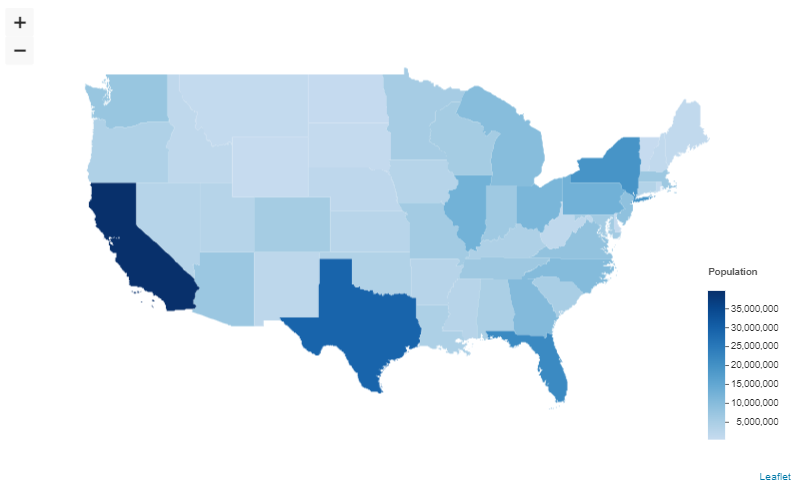 How to Label a Geographic Map – Displayr Help