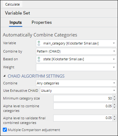 How to Automatically Combine Categories - By Pattern (CHAID) – Displayr Help