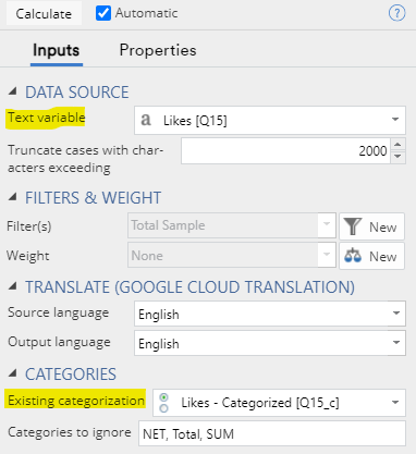 How to Automatically Classify New Text Data Using an Existing Categorization – Displayr Help