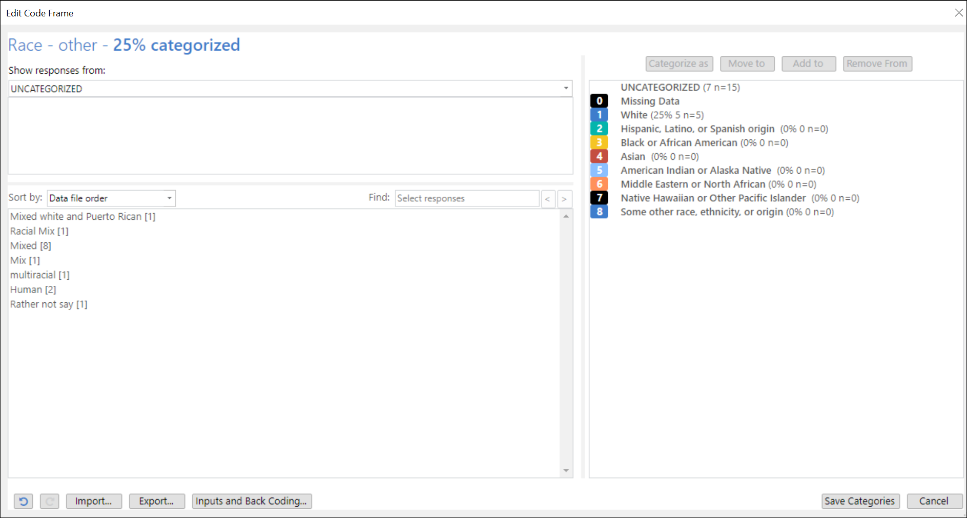 How to Back Code Variables in Displayr – Displayr Help