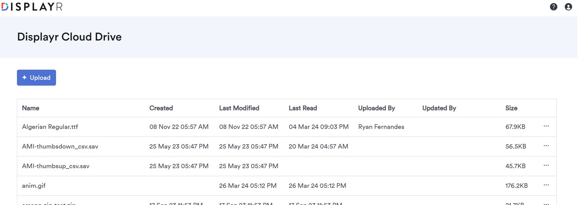 How to Use the Displayr Cloud Drive – Displayr Help