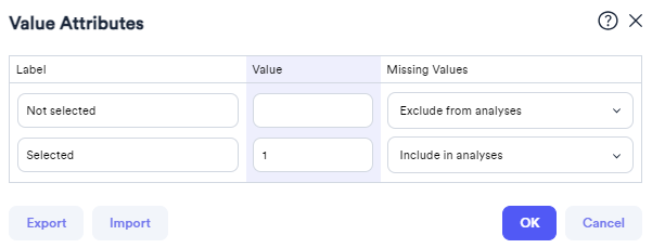 How To Create A Complete Data Variable Displayr Help 