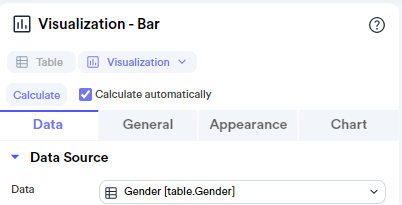 Adding Calculations into the R Code of Visualizations – Displayr Help