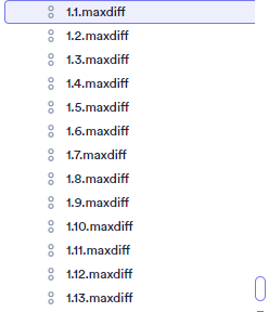 How to Use Qualtrics MaxDiff Data in Displayr – Displayr Help