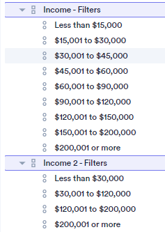 How to Create a Binary Filter from Selected Data – Displayr Help