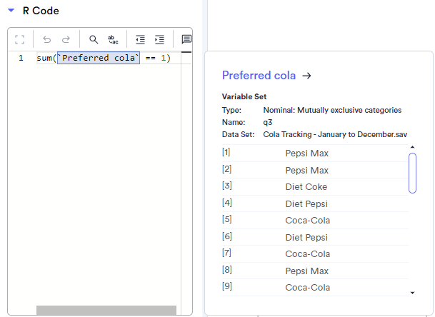 How to Use R in Displayr – Displayr Help