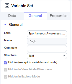 How to Hide and Unhide Items – Displayr Help